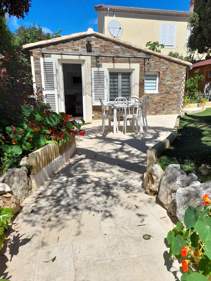 Chambre Annex,piscine. - Cagnes-sur-Mer