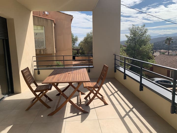 T3 Neuf Au Calme Avec Terrasse - L'Île-Rousse