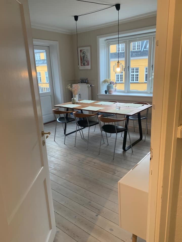 Stor Lyst Værelse Med Egen Altan - Copenhaguen