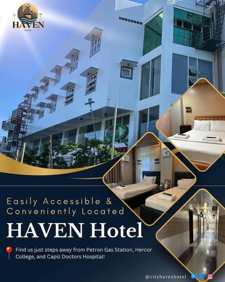 Affordable Haven Hotel Rooms - Roxas City