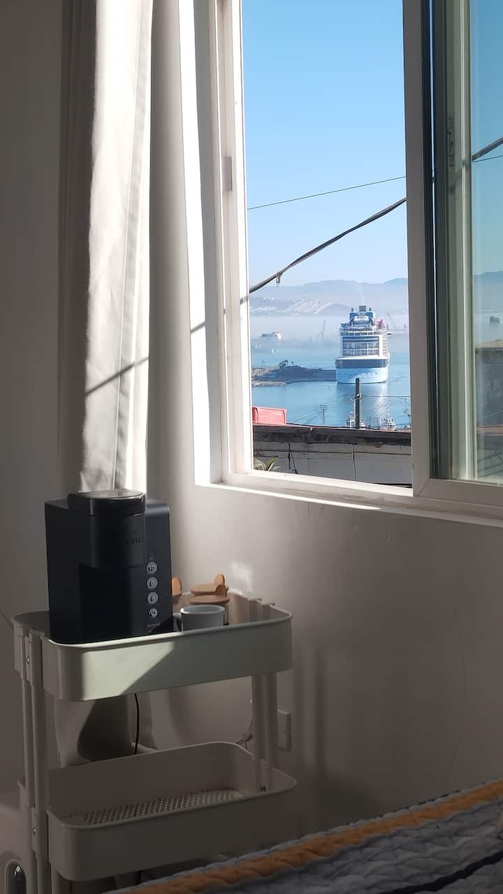 Vista Al Mar/mirador En El Centro - Ensenada