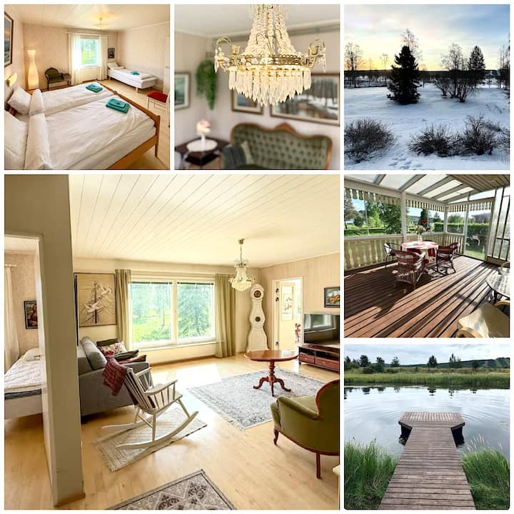 Villa Tuomaa - Authentic Riverside Residence - Rovaniemi