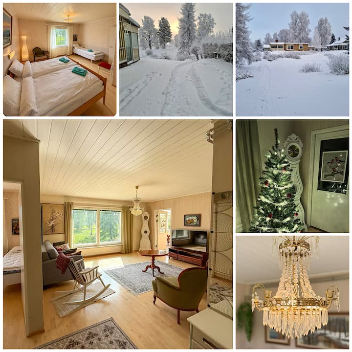 Villa Tuomaa - Authentic Riverside Residence - Rovaniemi