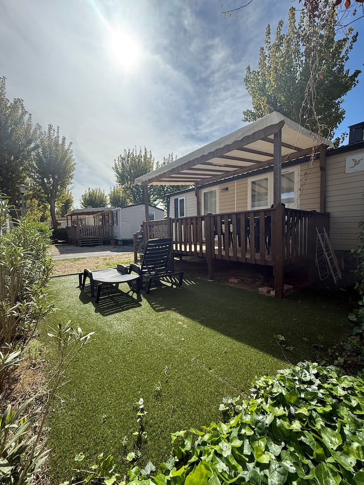 Mobil Home 6 Places Sur Camping 4 éToiles - Valras-Plage