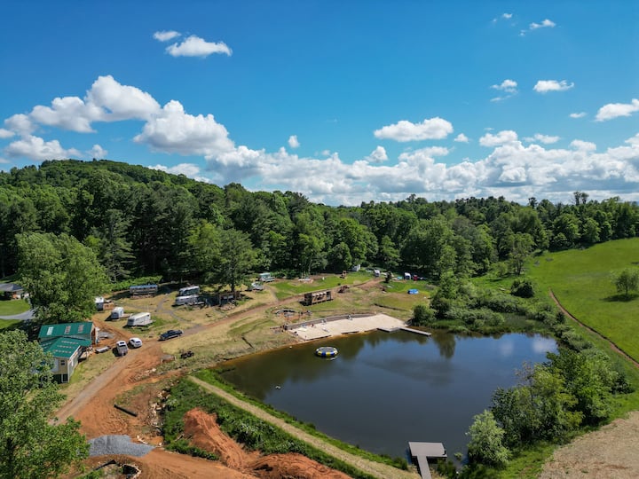 Rv Site - Green Acres Resort - Floyd, VA