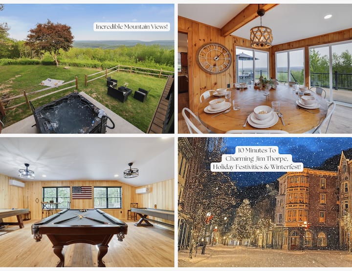 Mountain Views! Historic Jim Thorpe & Train Ride! - Palmerton, PA