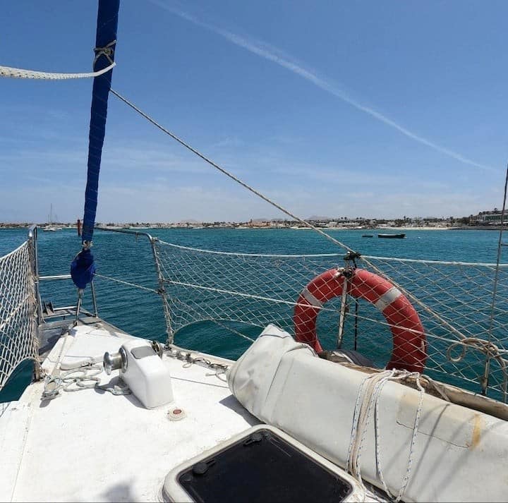 Sailboat In Marina Rubicon - Playa Blanca