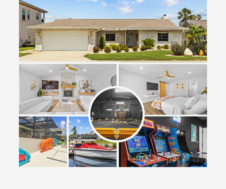 Waterfront Pool House • Dock • Near Clearwater - New Port Richey, FL