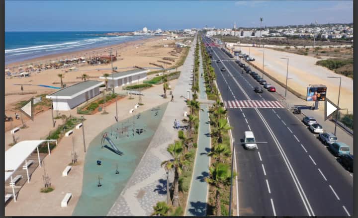 Modern Gated Apartment 2br/2ba Beachside With Pool - Casablanca