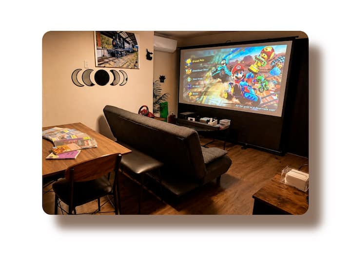 100-inch Cinema & Switch 2: Ultimate Hakone Stay - Odawara