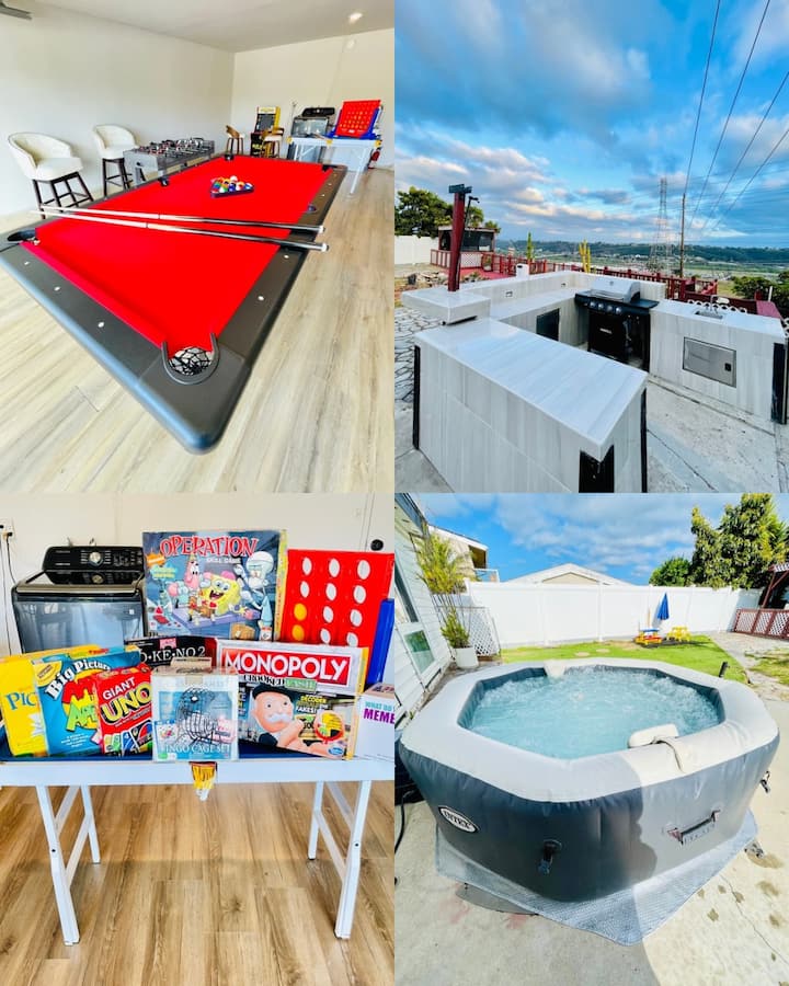 3br Snap Dragon Stadium View W/game Room & Hot Tub - San Diego, CA