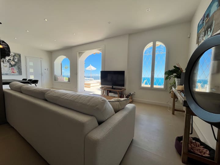 Maison Avec Magnifique Vue Et Jacuzzi - Théoule-sur-Mer