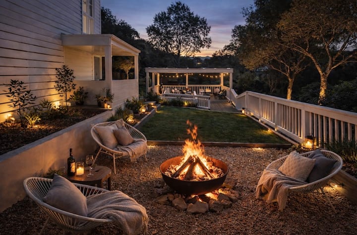 Winter Escape/firepit, Wineries & Nature - Red Hill