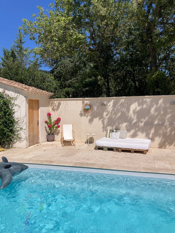 Maison Provençale Avec Piscine - Uzès
