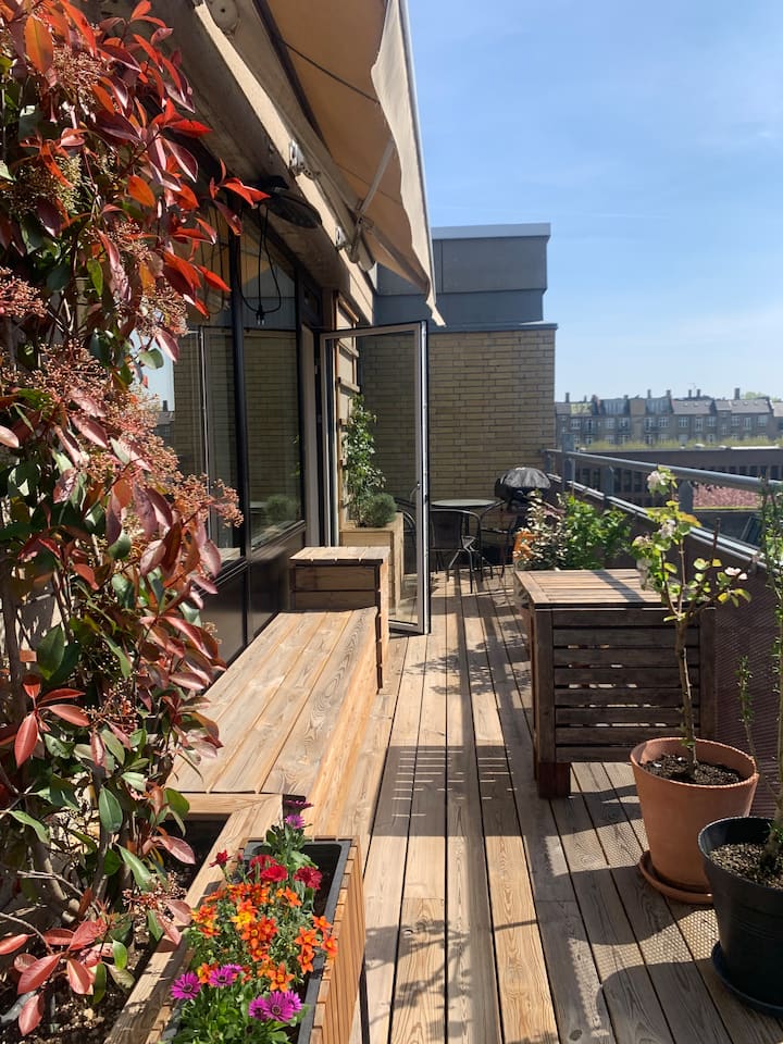 ÁTico Con Terraza Enorme - Copenhague