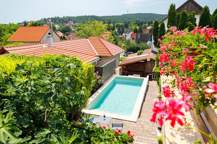 Casa Montana |Pool/ac/parking/bbq - Balatonkenese