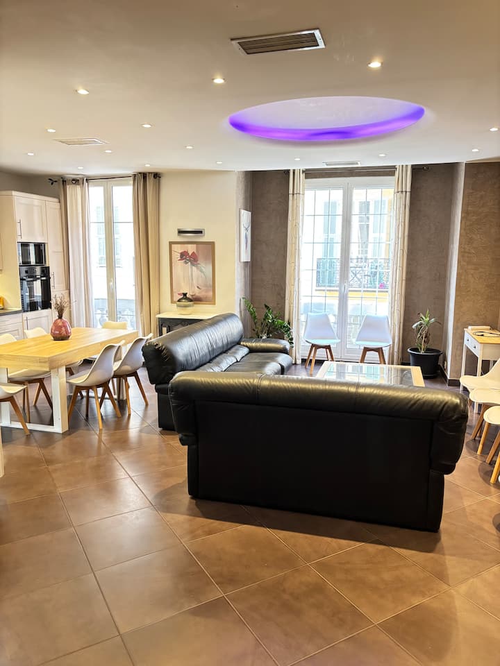 ÉLégant T6 - Mer & Centre Ville à Pied - Nice