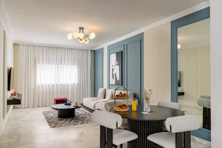 Central Maarif 2br Flat| Fast Wi-fi +Free Parking - Casablanca, Maroc