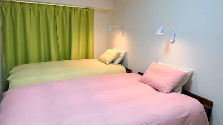 605／新装open　部屋28㎡／鶴橋駅／無料レンタル自転車 - Osaka