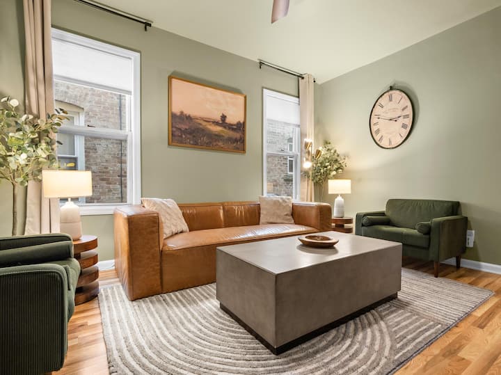 The Green Escape 3br/1b Near All Nyc Attractions! - Jersey City, NJ