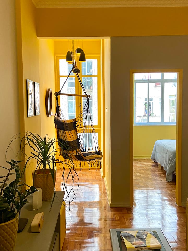 Copacabana 2 Quartos 250 M Da Praia C/garagem E Ar - Rio de Janeiro Santos Dumont Airport (SDU)