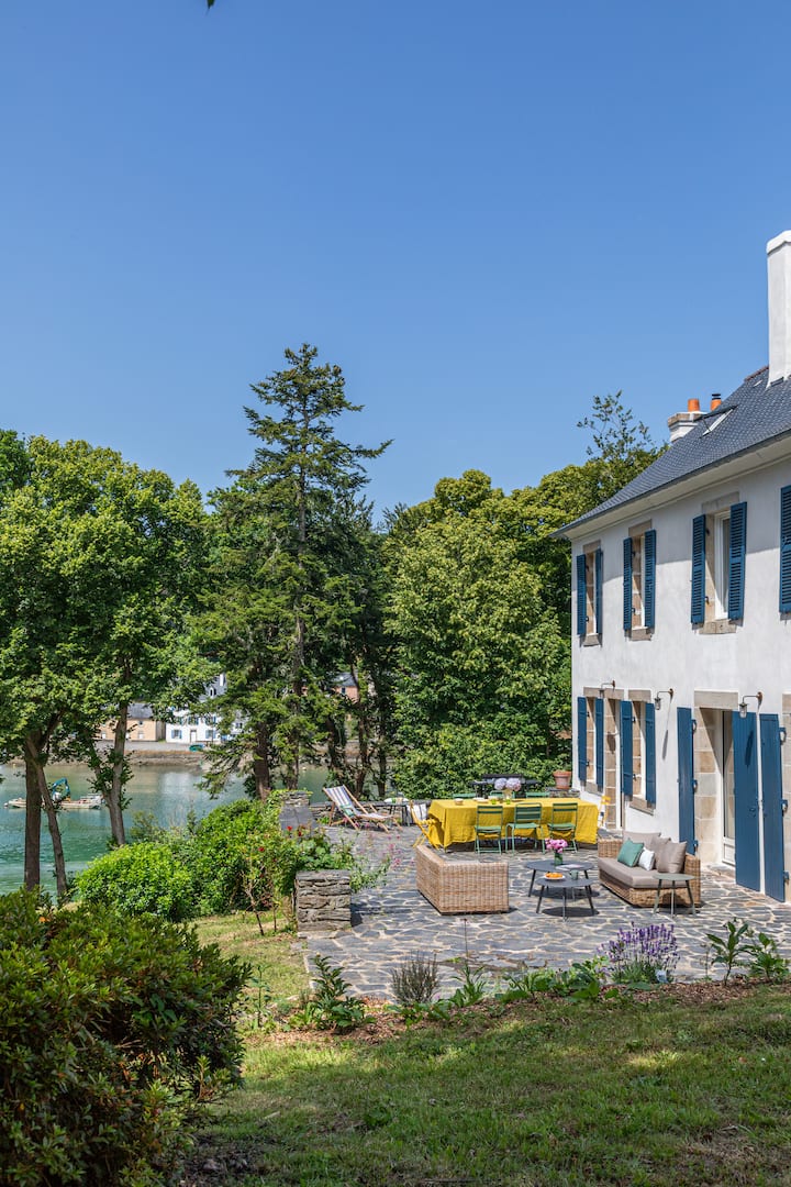 Maison Familiale 12 Pers Vue Baie De Morlaix, Gr34 - Plougasnou