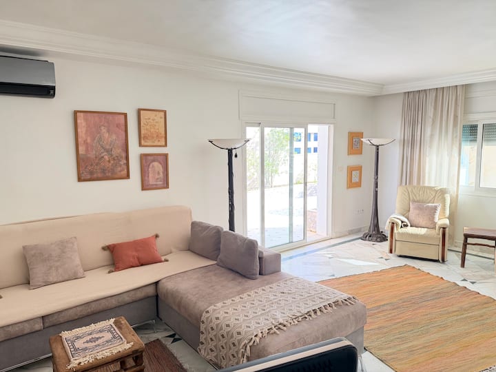 Casaflor Tunis, Appart Spacieux + Grande Terrasse - Tunis