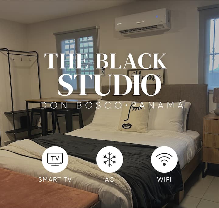 The Black Studio By Ss • Near Airport & City - Aéroport de Panama-Tocumen (PTY)