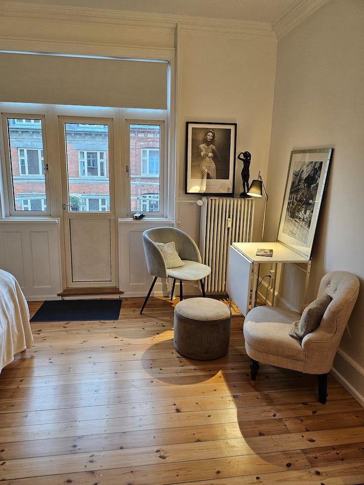 Stort, Lyst, Charmerende + Altan - Kopenhagen