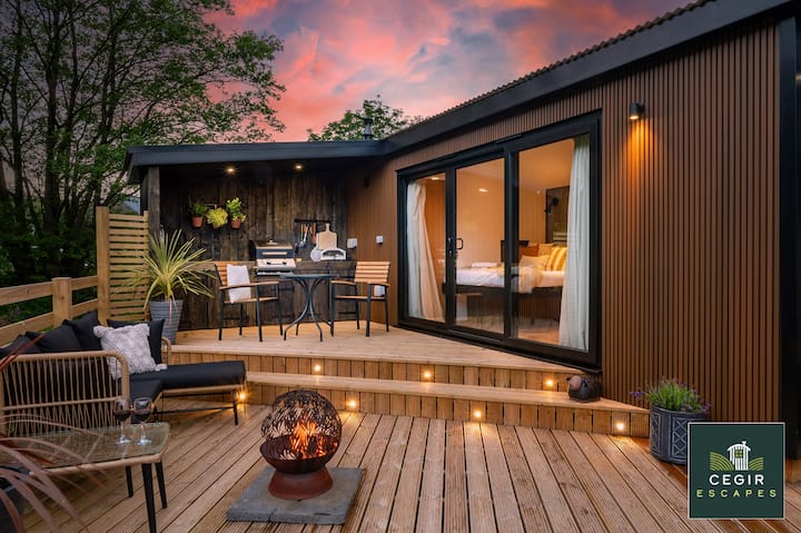 The Black Sheep Hut @ Cegir Escapes - Machynlleth