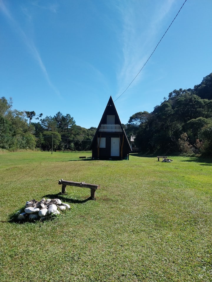 Lindos Chale Imerso Na Natureza - Urubici