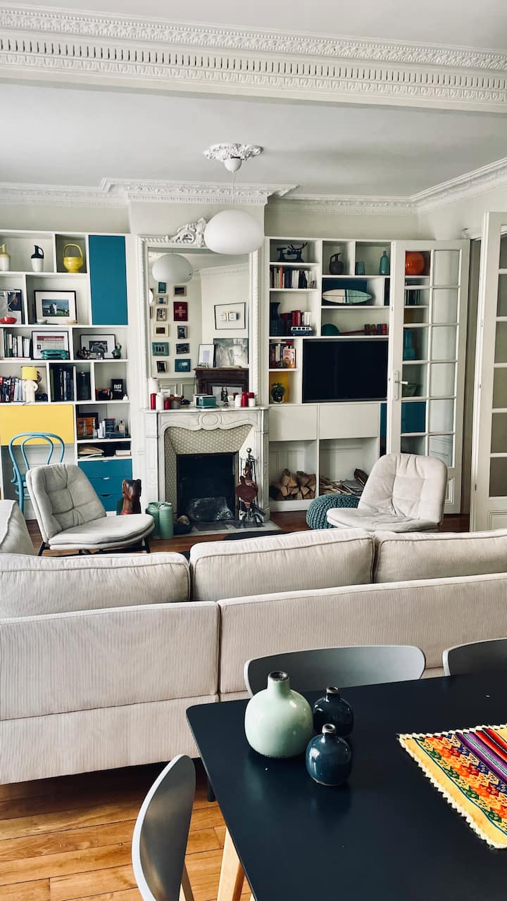 Charming Montmartre 2br Appartement - Moulin Rouge