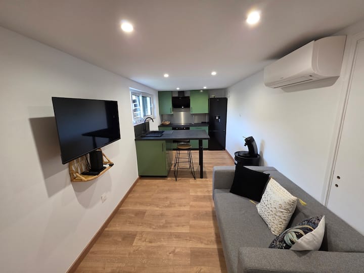 Bas De Villa T1  30m² Pour 2 Adulte Et 1 Bebe - Ajaccio