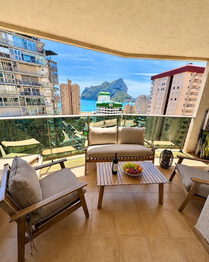 Apartamento Esmeralda Vistas Al Mar Y Peñón Ifach - Calp