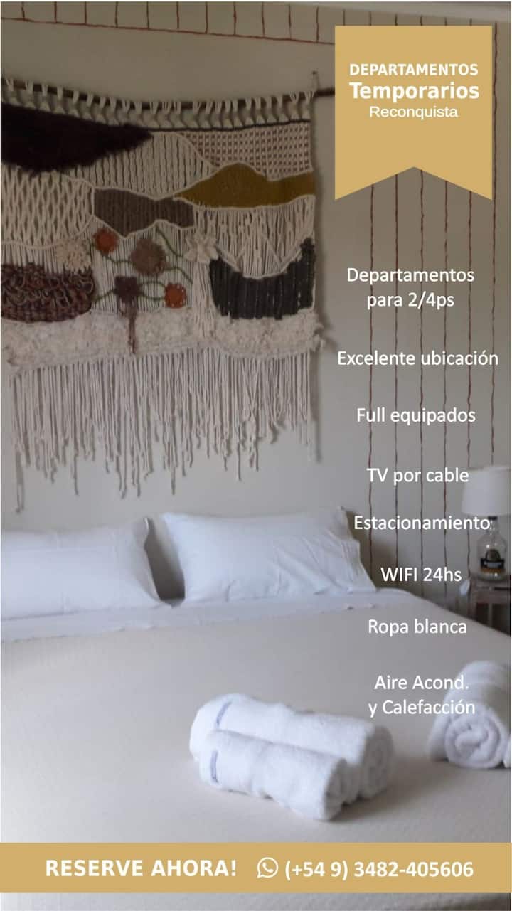 Departamentos Temporarios - Reconquista