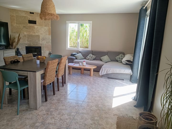 Maison Familiale Avec Piscine - Pézenas