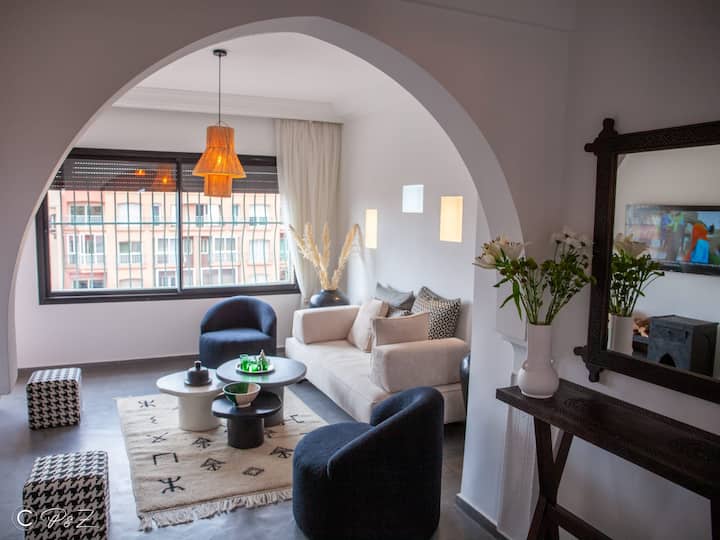 Sublime Appart 2ch_4pax Au Cœur De Marrakech - Marrakech