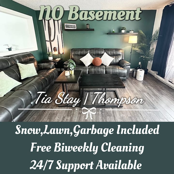 3 Beds | Parking&kitchen&laundry | For Contractors - Manitoba