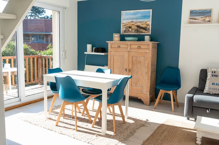 Joli Appart Duplex 4 à 5 Pers - Stella Plage