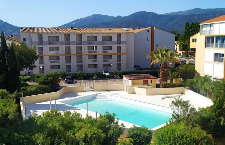 T2 Piscine - Mer - Parking - Collioure