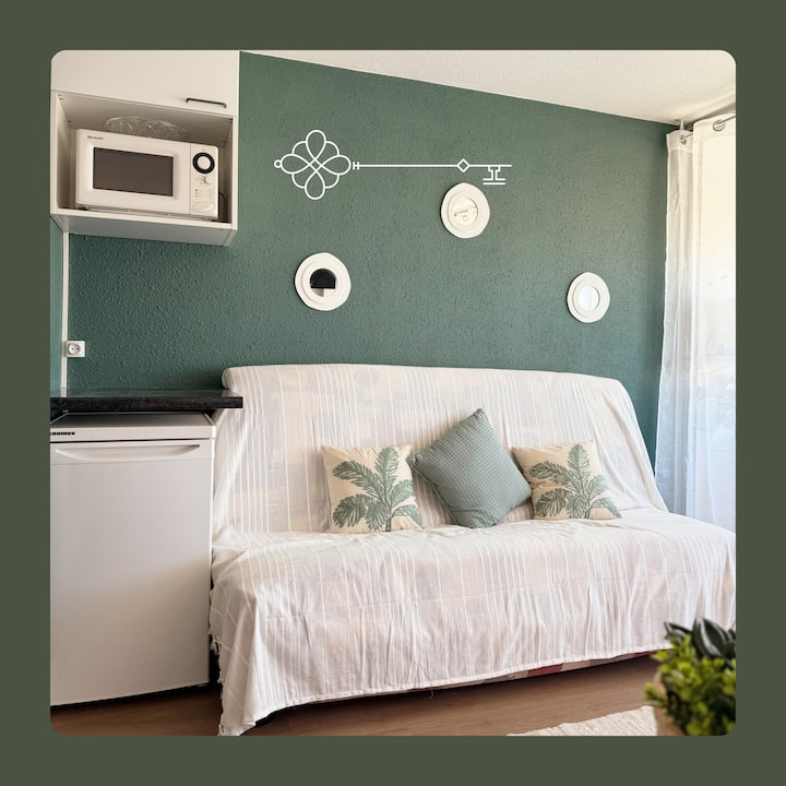 ※Studio Cabine Famille + Piscine※ - Le Grau-du-Roi