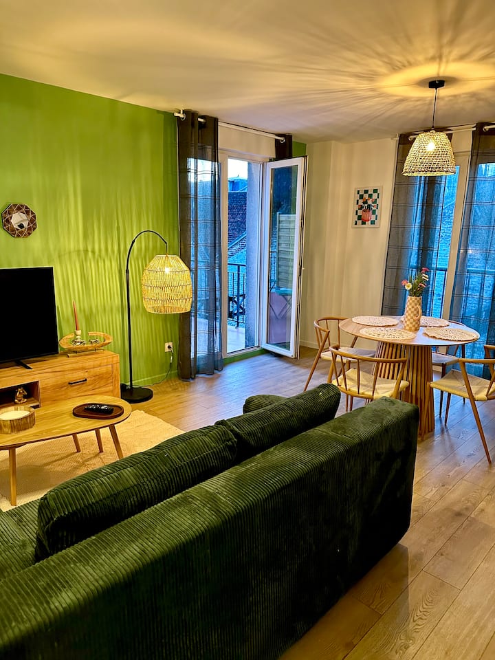 Safari Chic – T3 Kenya & Terrasse Privative - Saint-Quentin