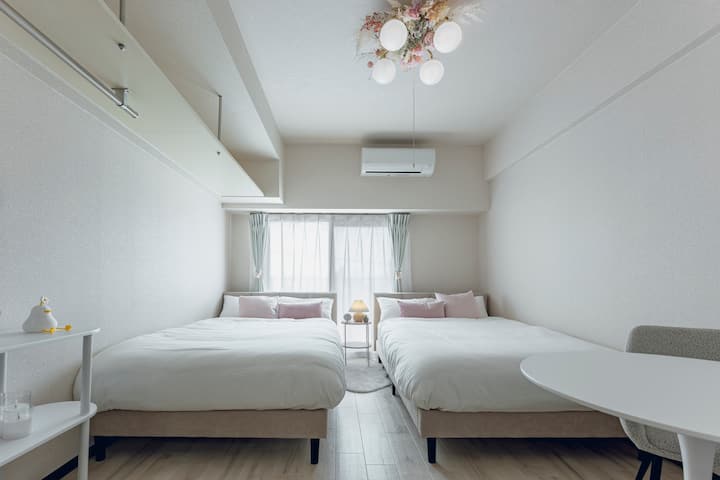 Near Nagoya Stn|cozy|2beds|amenities|long Stay - Nagoya