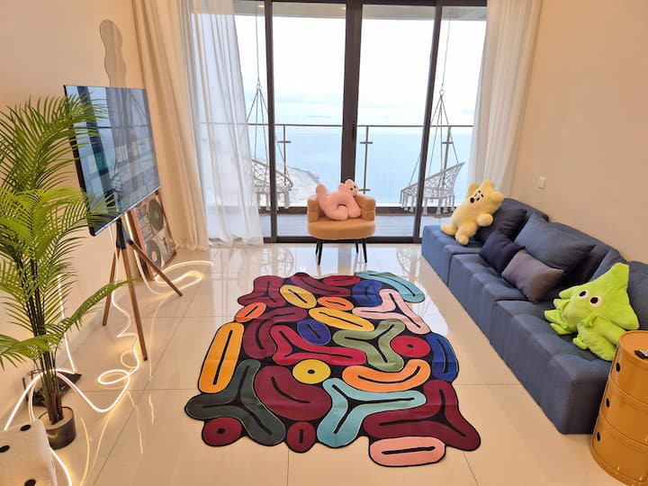 [Seaview Mahjong Pop Art Home]8 Pax 3 Room 3 Baths - Johor Bahru