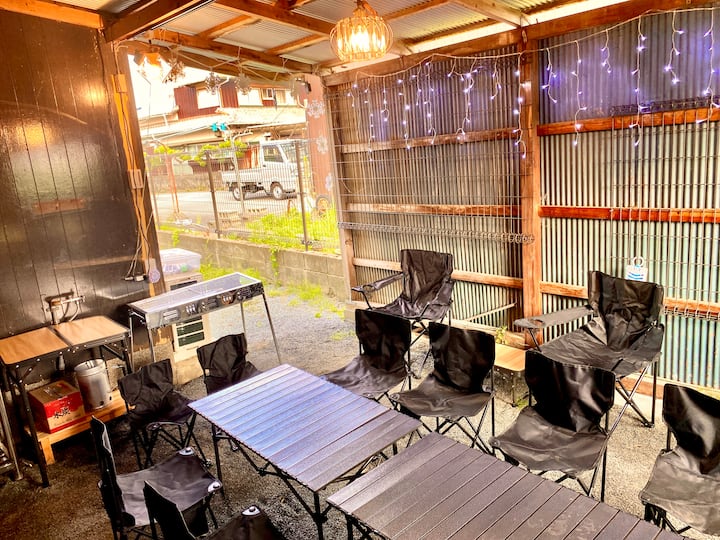 Bbq Garden｜sleeps 18｜1-story Home｜8min To Station - Fukuoka