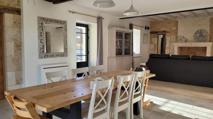 Maison De Charme à La Campagne Avec Piscine - Sarthe