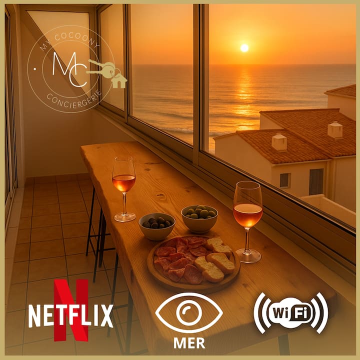 L'échappée Vendéenne – T2 Cosy Vue Mer - Vendée