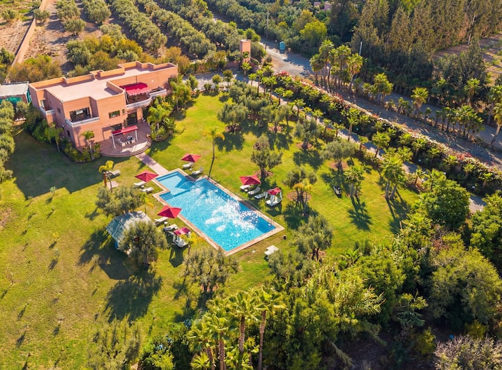 Villa-private Pool And Blissful Garden-bf Included - Morocco