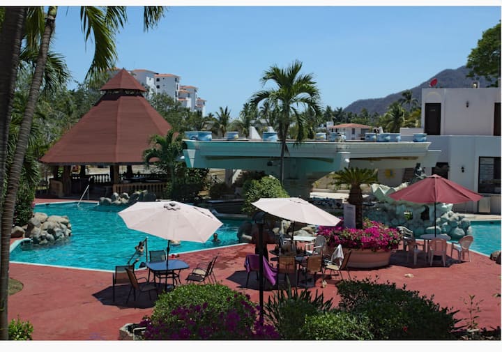 Departamento En Club Santiago - Manzanillo, Colima, Mexico