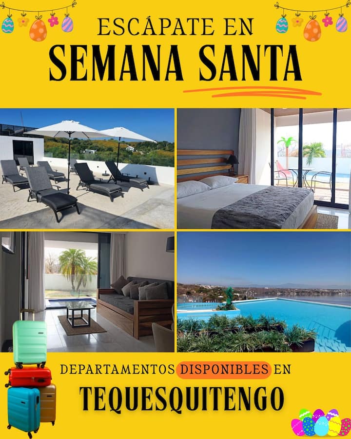 ¡Depto Exclusivo Para Disfrutar El Fin De Semana! - Tequesquitengo